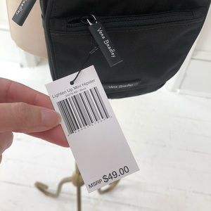 Vera Bradley | Bags | Vera Bradley Mini Hipster Crossbody Black Purse ...